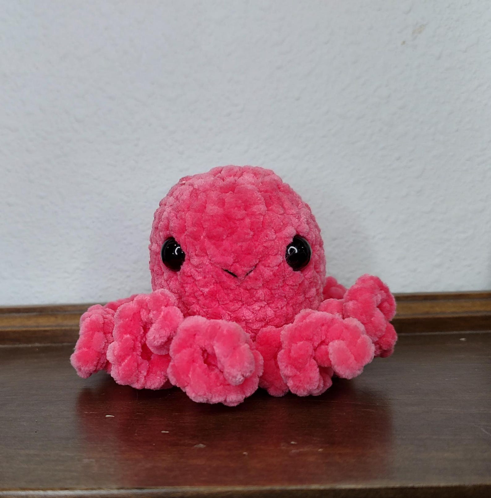 Pink Octopus Amigurumi Plush - Etsy
