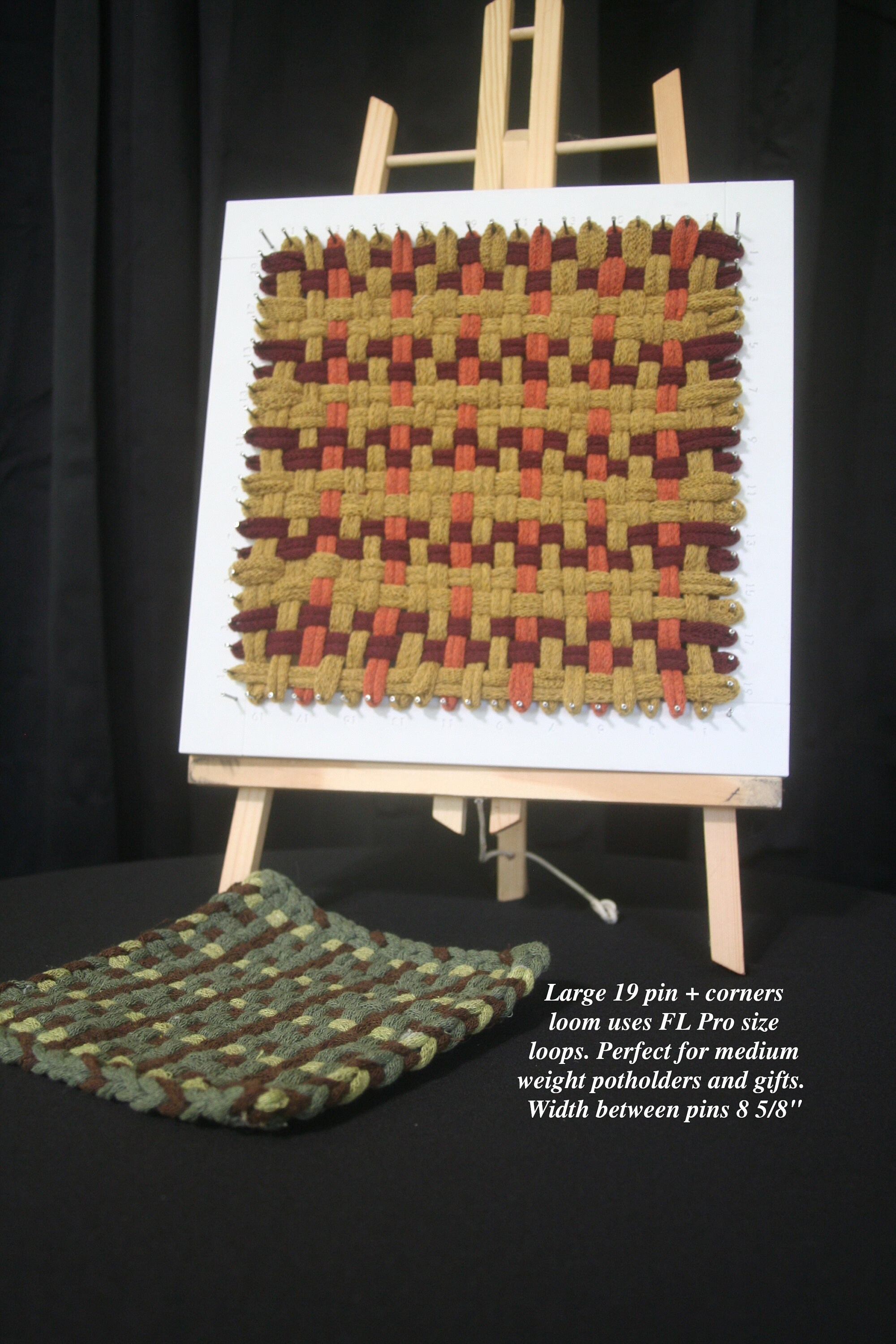 Potholder Looms in 5 Different Sizes / Pin Settings - Etsy