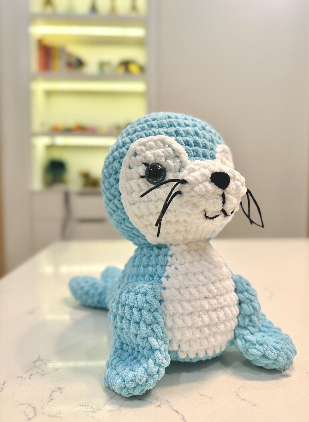 Cute Seal Crochet Patter, Seal Amigurumi Pattern DIY Ready to Download ...