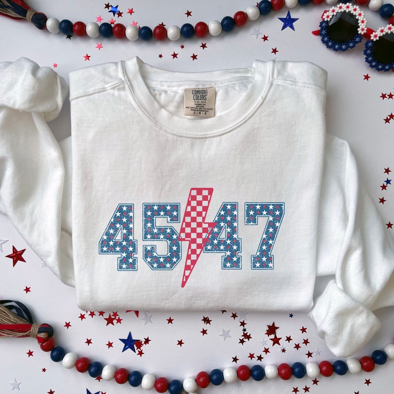 Trump 45 47 Sweatshirt - Etsy