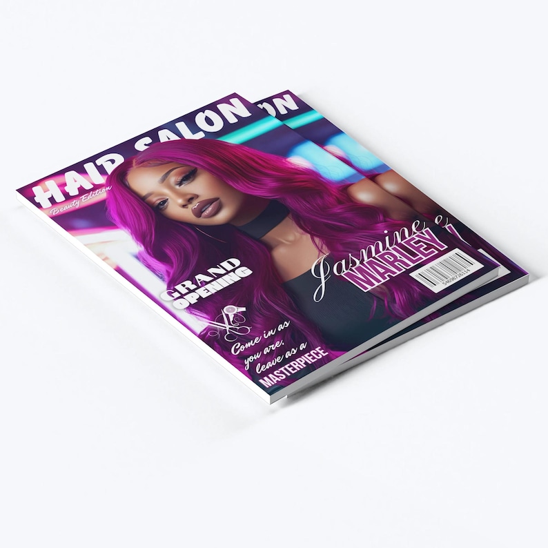 Editable Hair Salon Booklet Template: Canva Client Guide (8-page) - Etsy