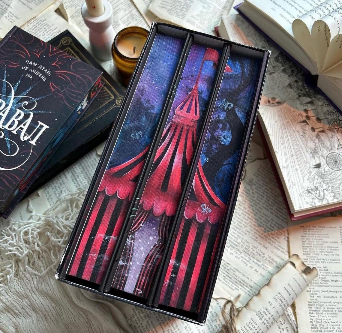 Custom Caraval Trilogy Set With Hand-painted Edges - Etsy