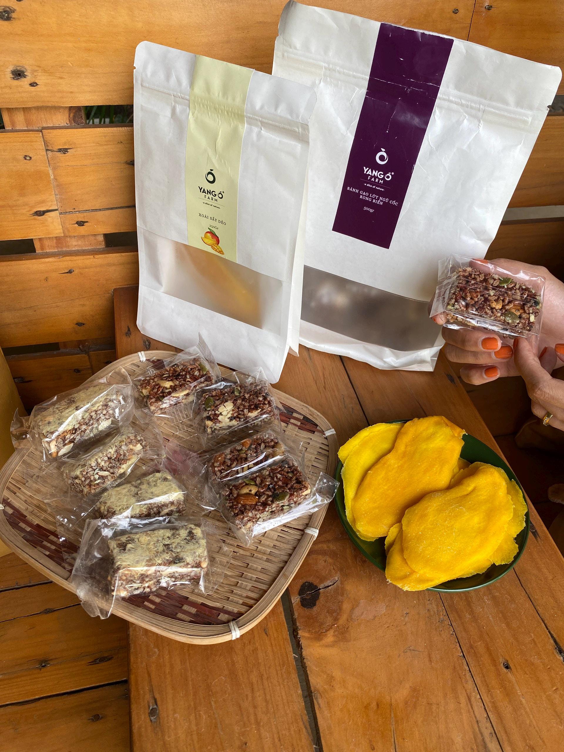 Brown Rice Cracker Granola Seaweed Bar - Thanh Bánh Gạo Lứt Ngũ Cốc ...