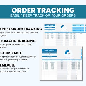 Order Tracker Spreadsheet Template Google Sheets | Shipping Tracker ...