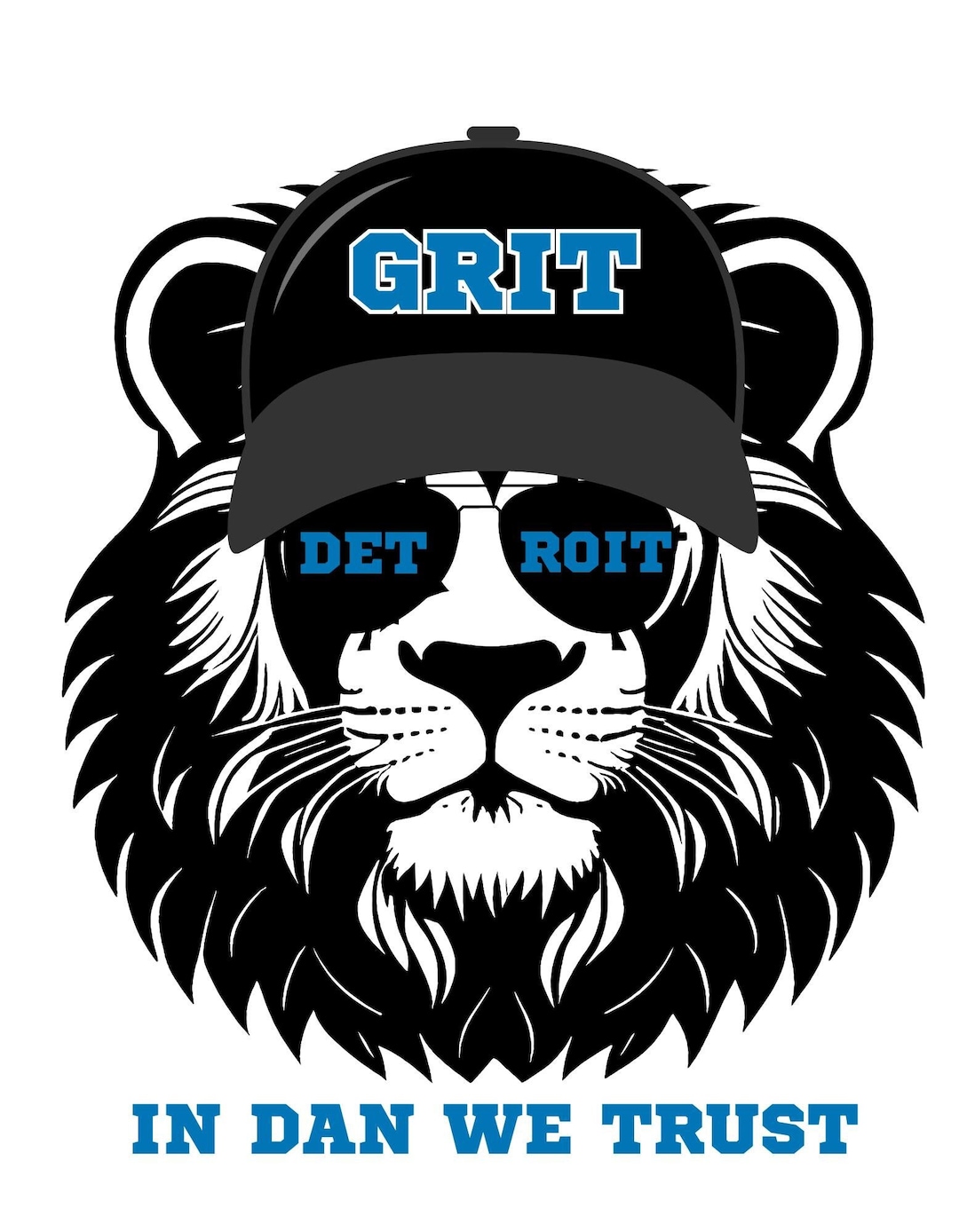 Detroit Lions GRIT - Etsy