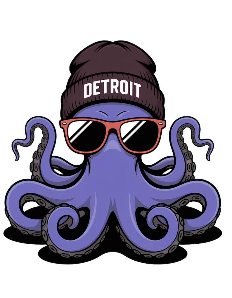 Red Wings, Detroit Hockey PNG - Etsy