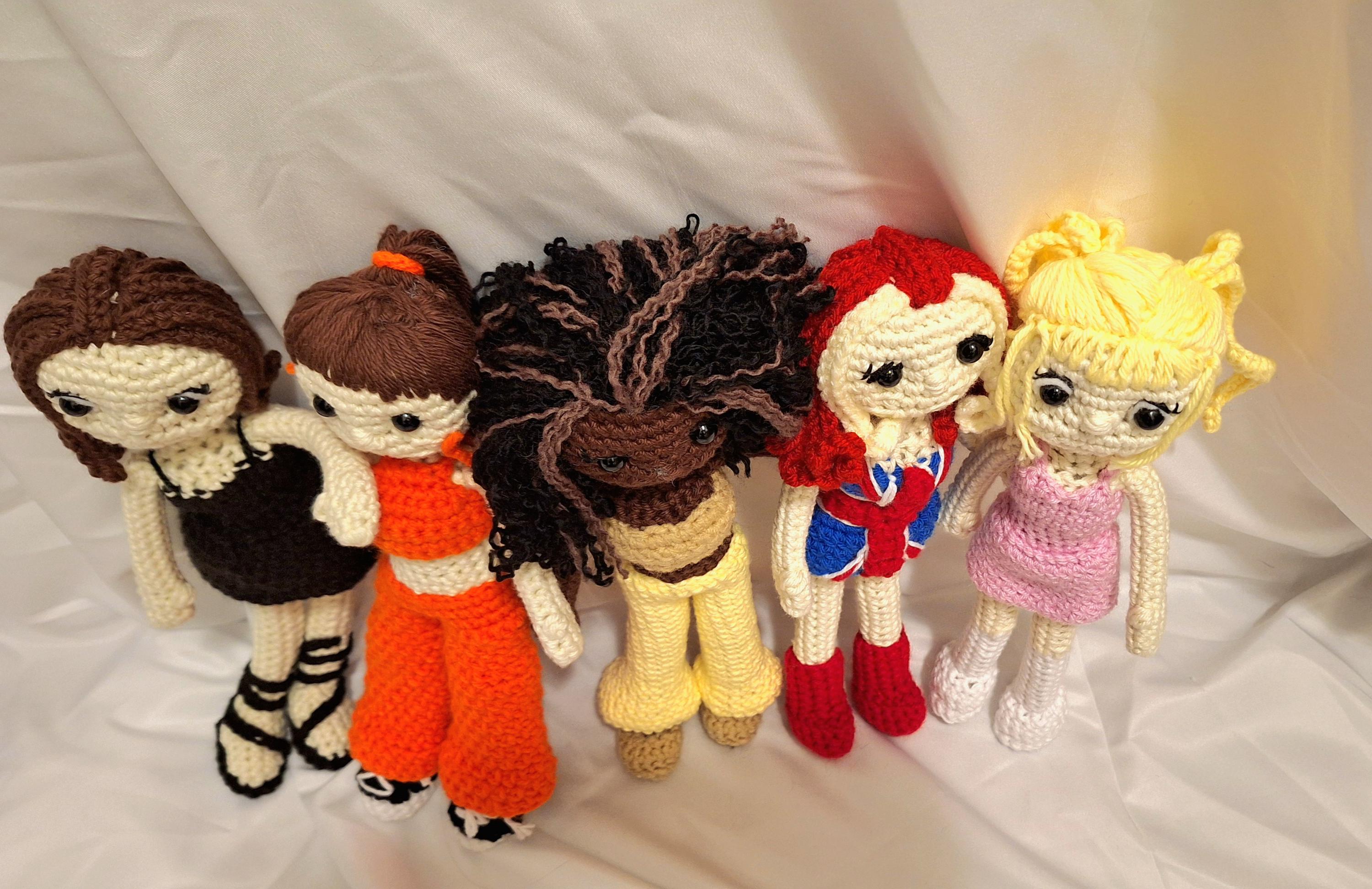 Crochet Spice Girls Dolls - Etsy