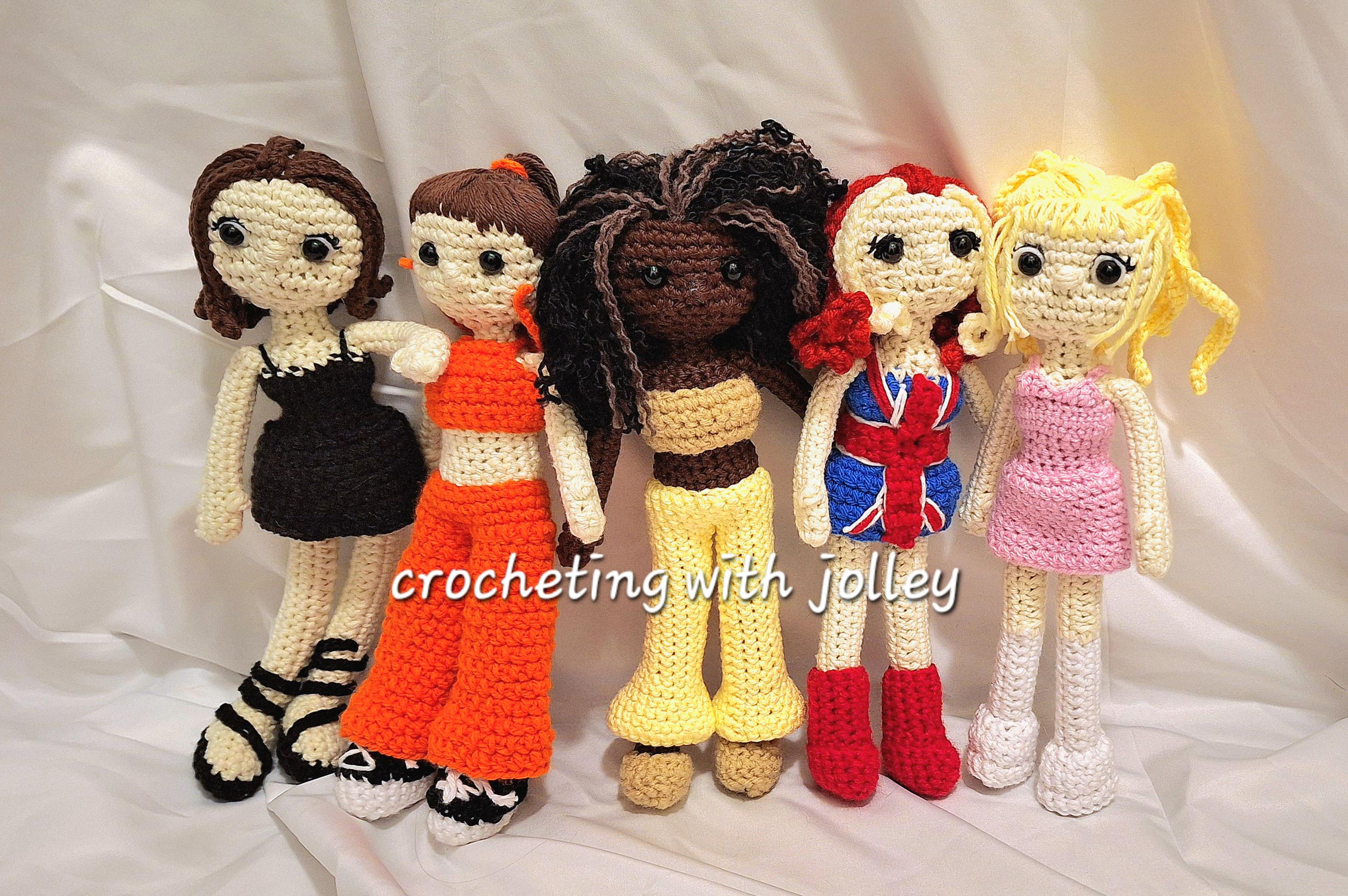 Crochet Spice Girls Dolls - Etsy