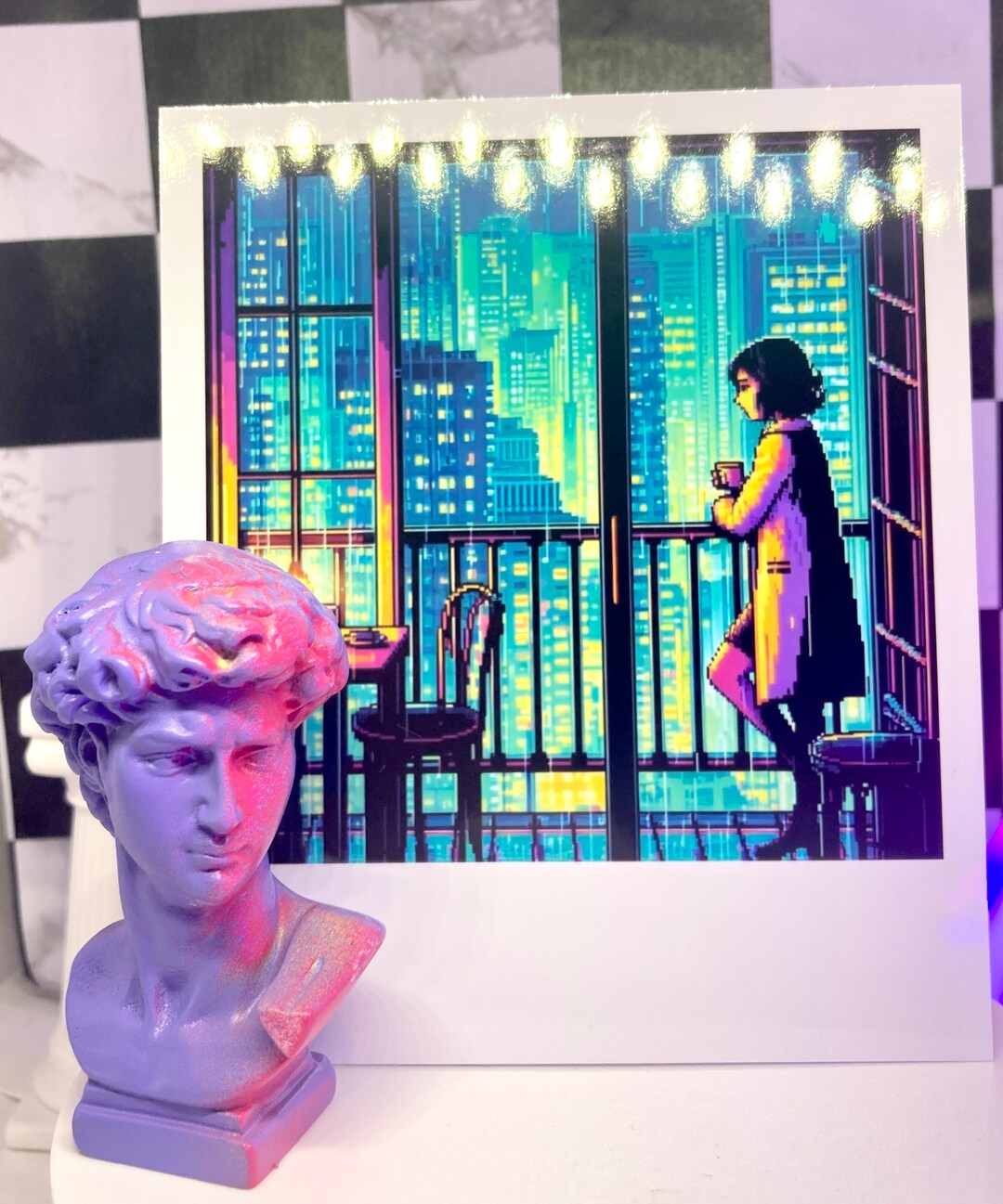 RENDEZVOUS/ Pixel Art Style Polaroid/ Gritty Detective Vibes ...