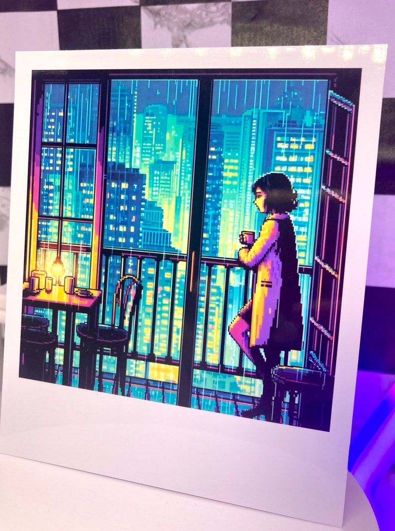 RENDEZVOUS/ Pixel Art Style Polaroid/ Gritty Detective Vibes ...