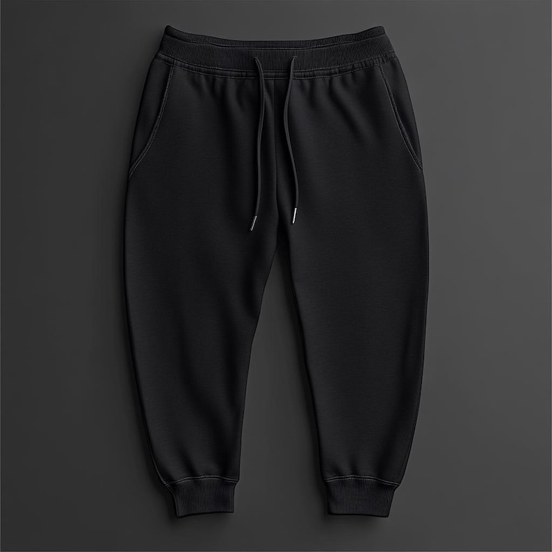 Black Sweatpants Mockup PNG Image Download. PNG Mockup. - Etsy