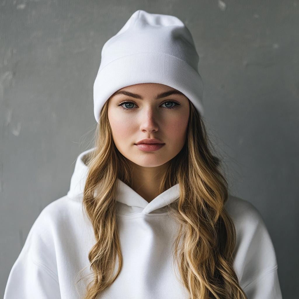 White Beanie Mockup, Beanie Mockup, PNG Mockup, PNG Image Download. - Etsy
