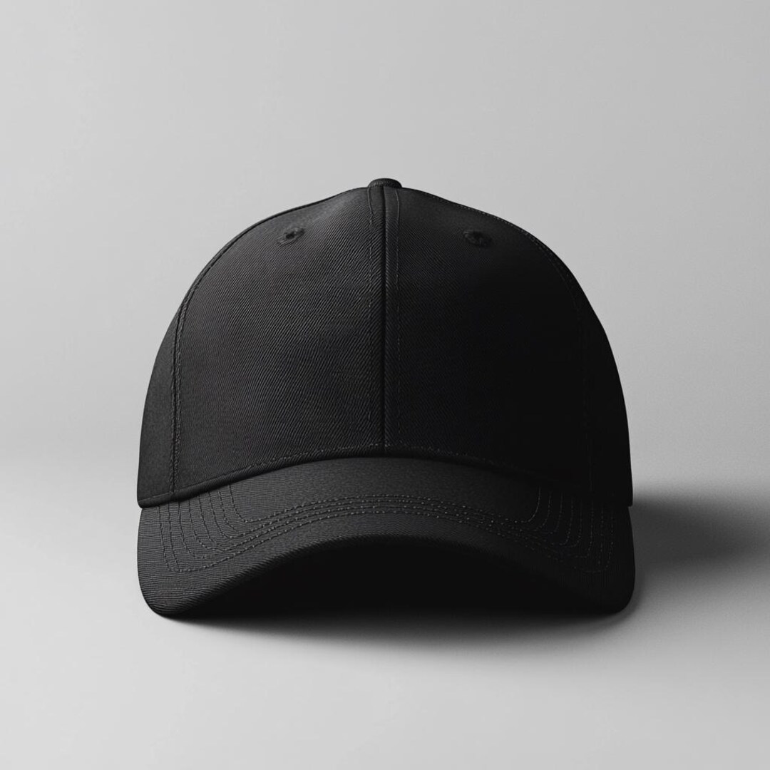 Black Baseball Cap Mockup, Hat Mockup, PNG Image Download. - Etsy