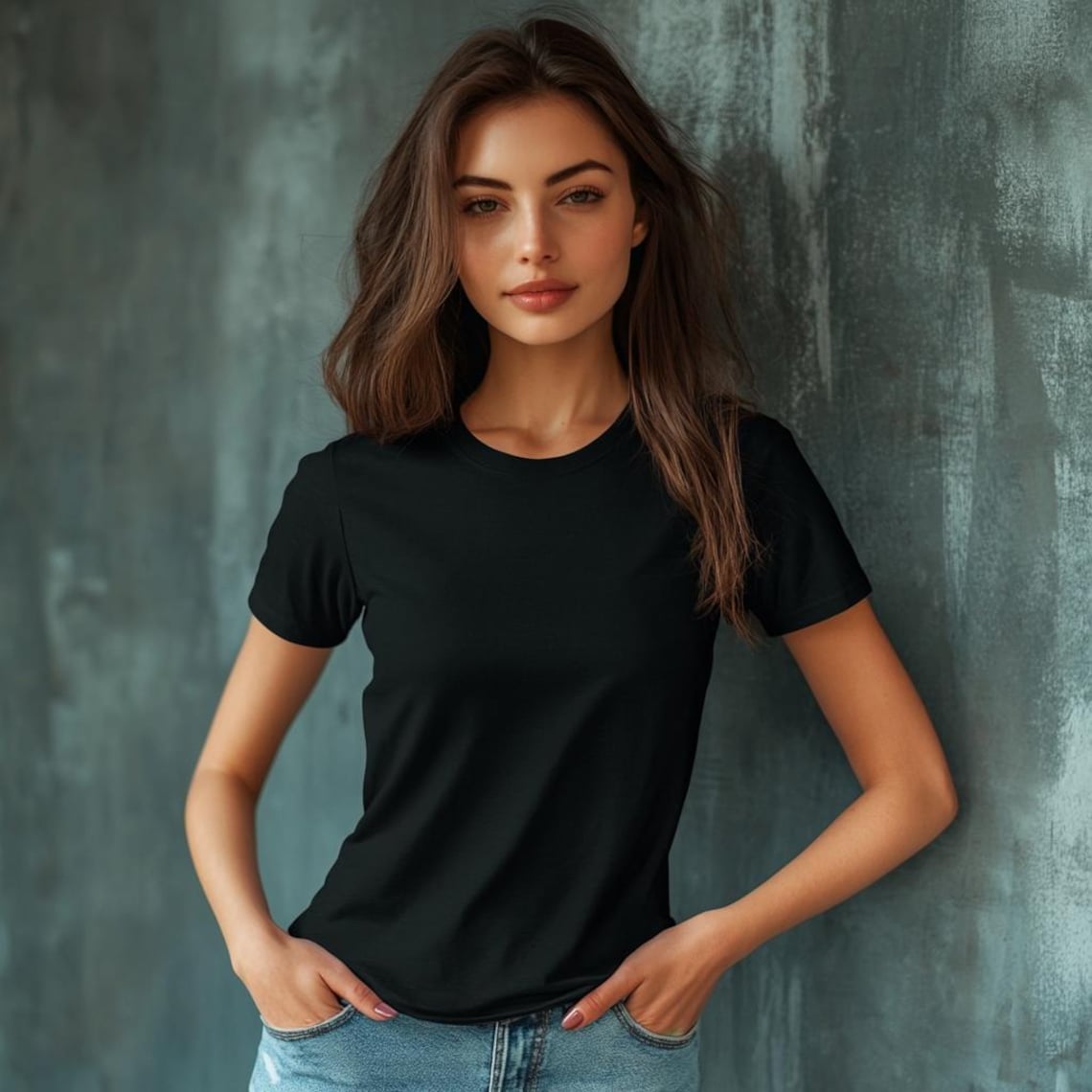 Women’s T Shirt Mockup, T Shirt Mockup, Digital Mockup, PNG Image ...