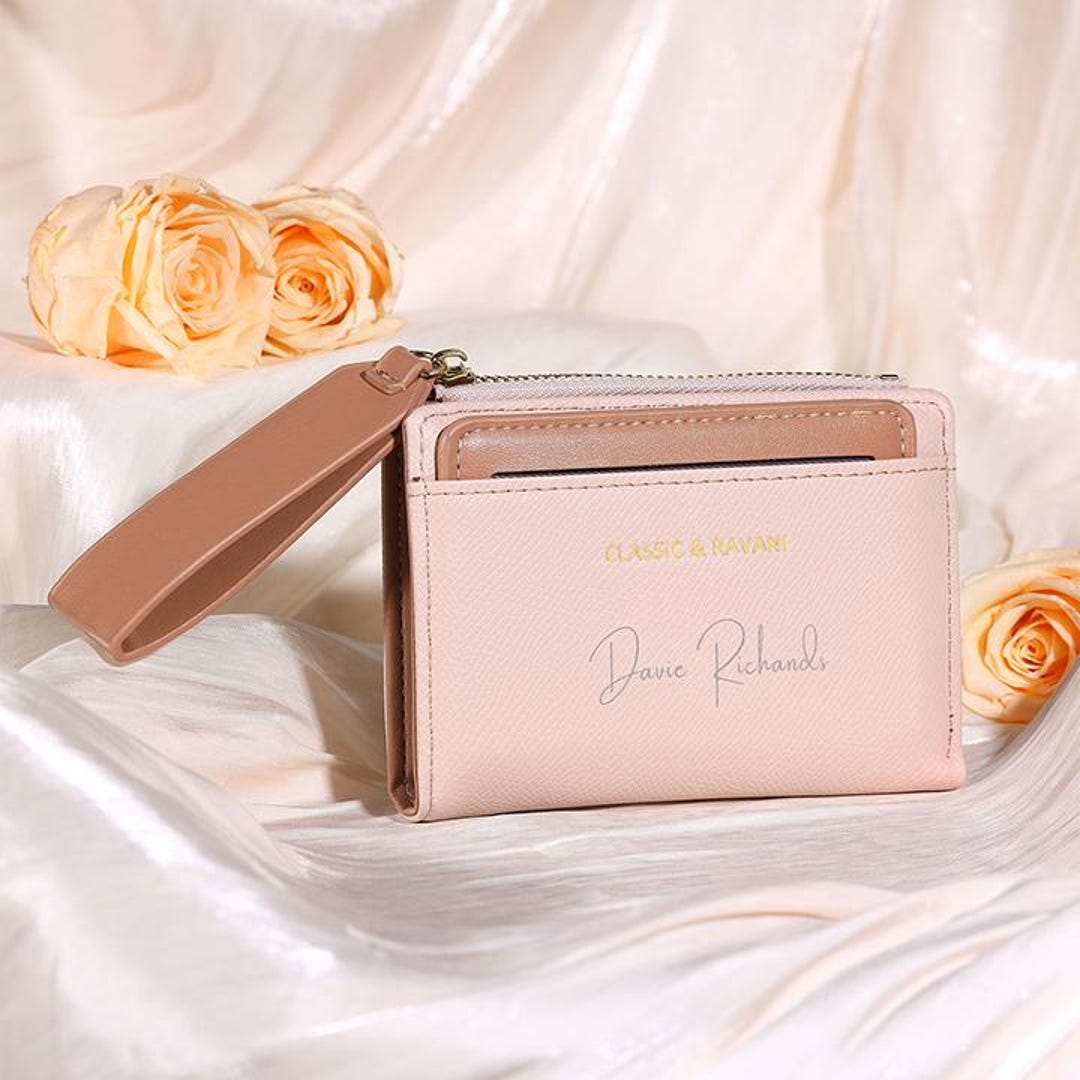 Personalized Womens Leather Wallet, Custom Women's Wallet With ...