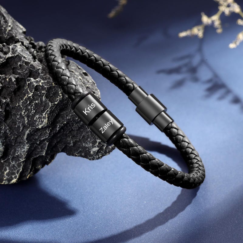 Custom Mens Bracelet - Etsy
