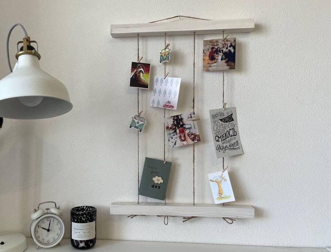 Photo Holder, Photo Frame, Photo Display, Card Holder, Gifts, Handmade ...