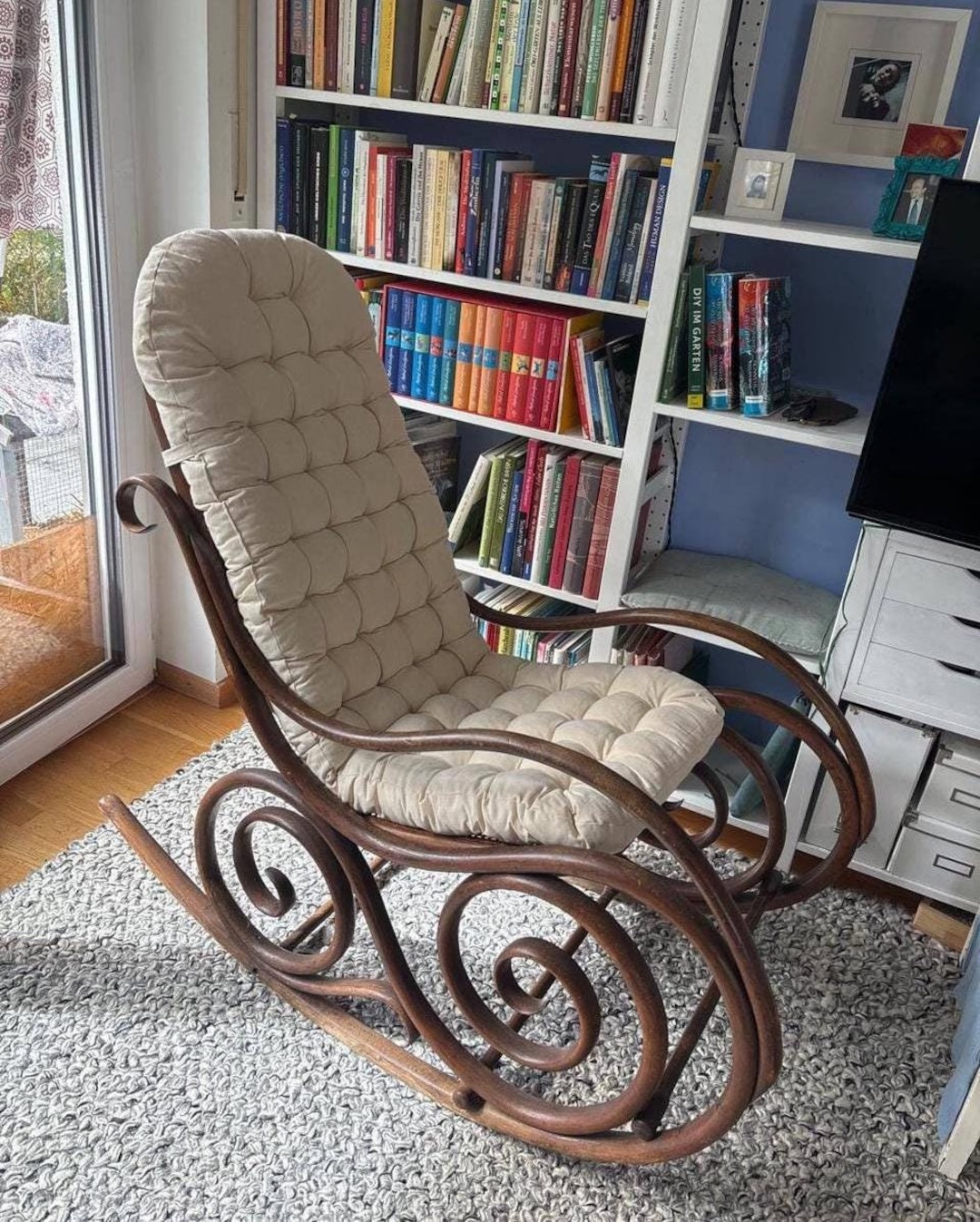 Roking Chair Cushion, Rocker Cushion, Glider Rocker Cushions, Rattan ...