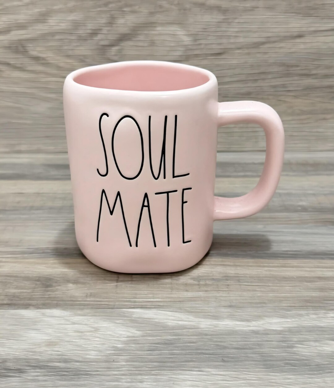 Rae Dunn Soul Mate Pink Coffee or Tea Mug - Etsy