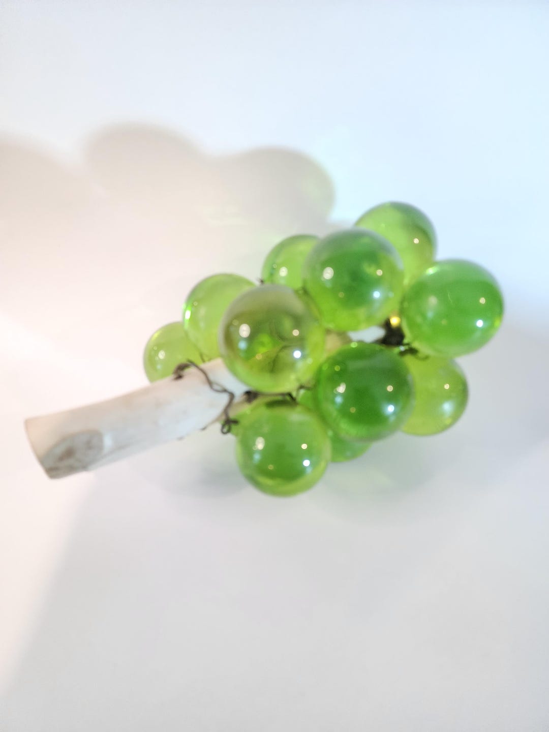 Mid-century Modern (MCM) Lucite Grape Cluster Sculpture, Typically Used ...