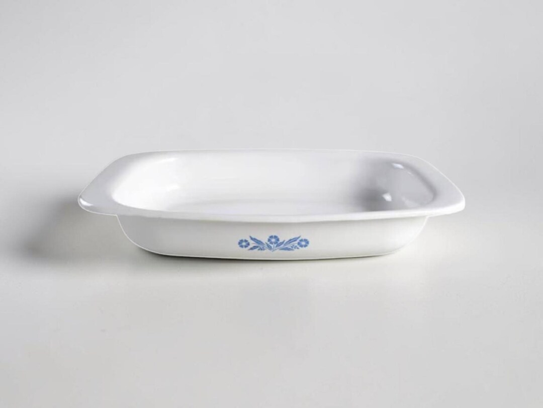 Corning Ware Blue Cornflower "p_ 21 Wired Roaster Insert Black Label - Etsy