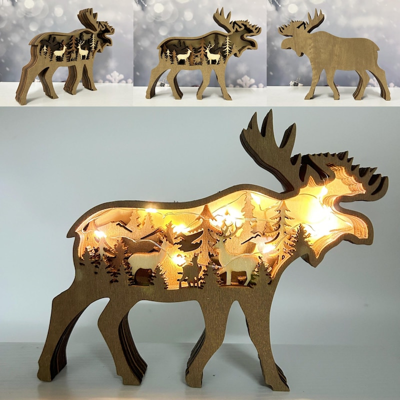 Led Moose Art - Etsy