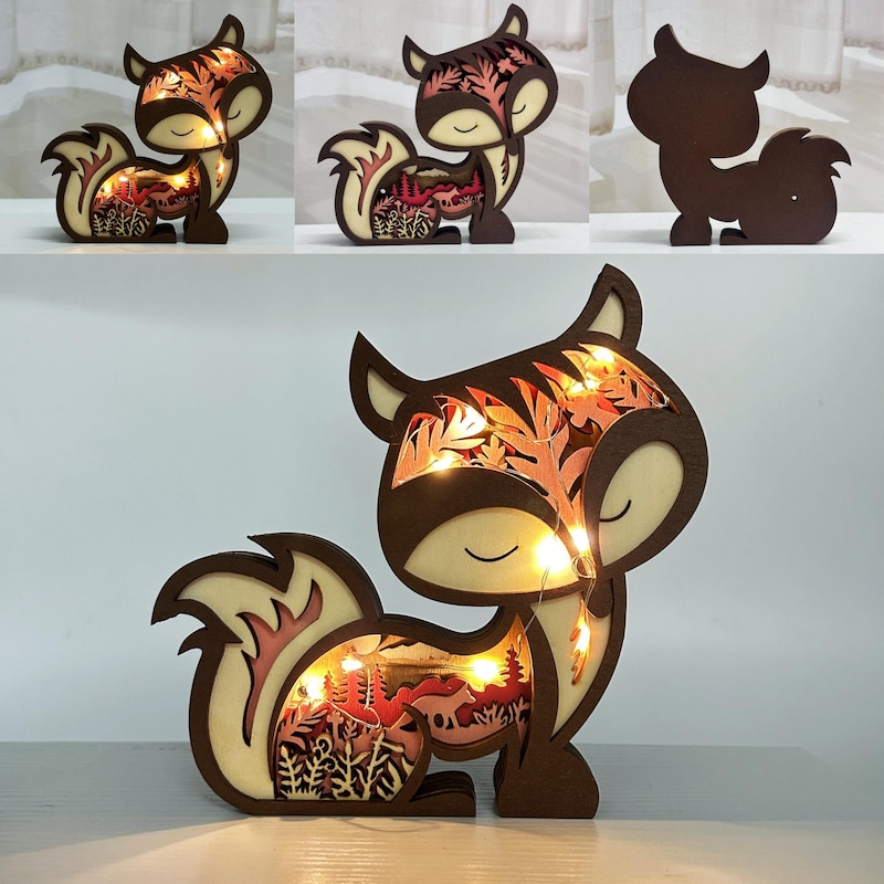 Fox Lamp - Etsy