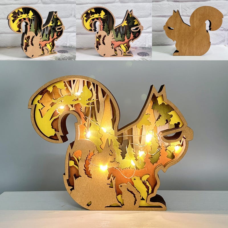 Led Woodland Lights - Etsy