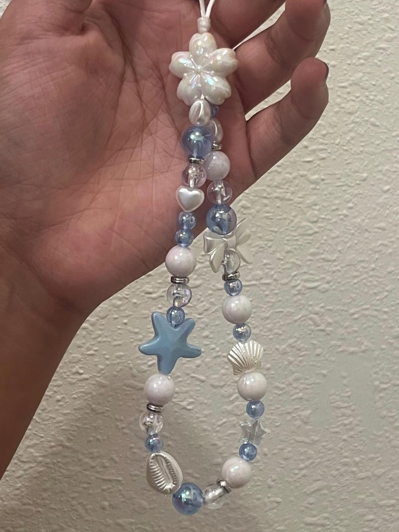 Shells and Pretty Things Phone Charm - Etsy