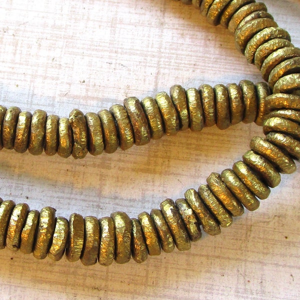 African Brass Beads - Etsy