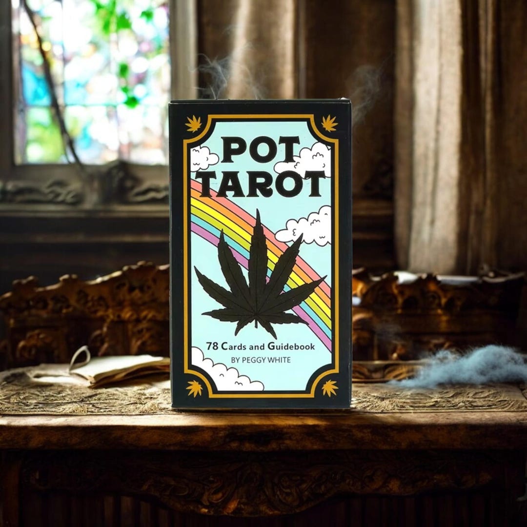 Tarot Deck With Guidebook, Pot Tarot Deck Original Tarot Cards Games ...