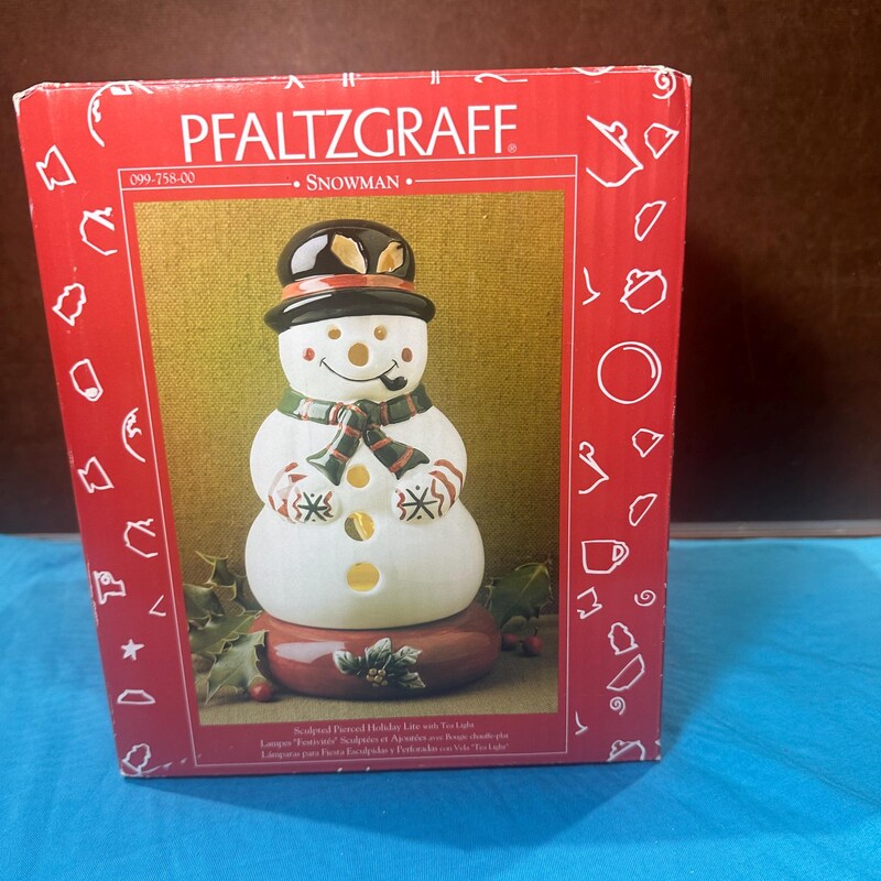 Snowman Tea Light - Etsy