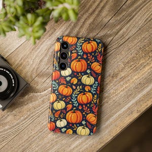 Cottagecore Fall Pumpkin Tough Phone Case, Autumn Aesthetic Phone Cover, Harvest iPhone Case ...