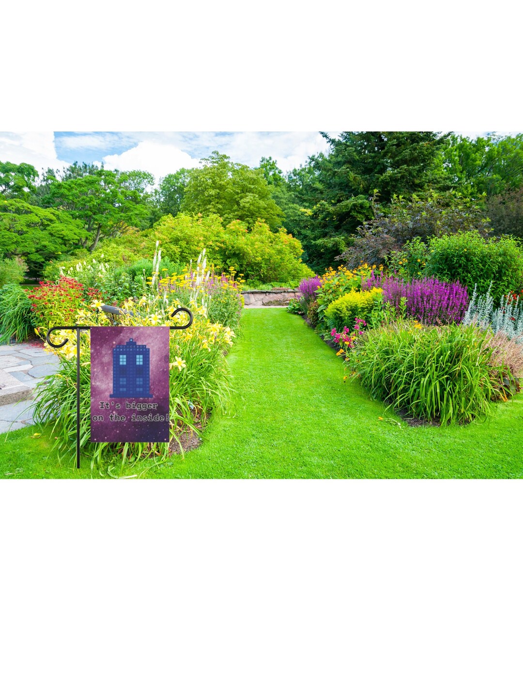 Doctor Who Garden & House Banner, Tardis Decor, Doctor Who Decor, Time ...