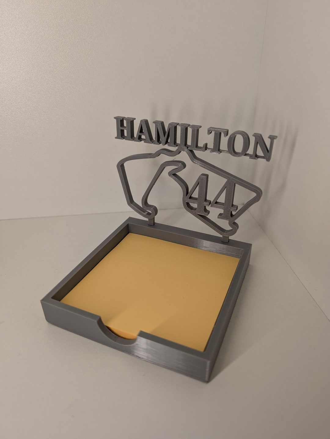 Hamilton 44 Post-it Note Holder Mini F1 Desk Trophy - Etsy