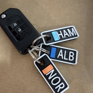 Lando Norris F1 Driver Keychain. Formula One Driver Keychain for Car ...