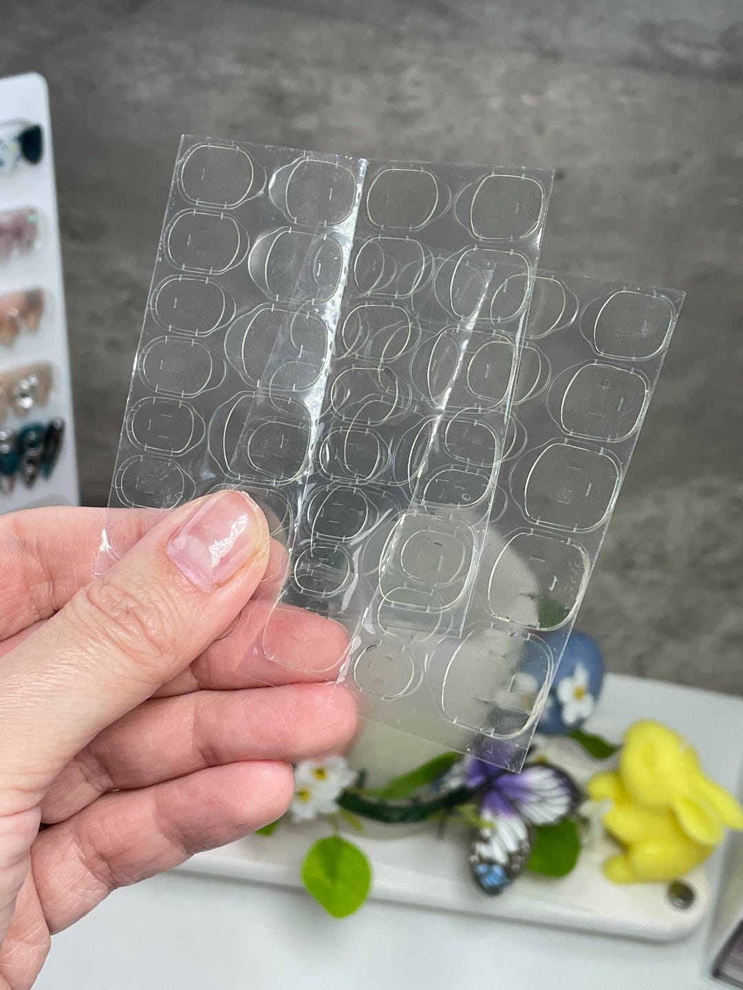 Adhesive Nail Tabs for Press on Nails Double-sided Tabs Strong Sticky ...