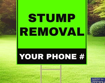 Pavers & Bricks - Yard Signs - 10 Pack Custom Personalize PHONE or ...