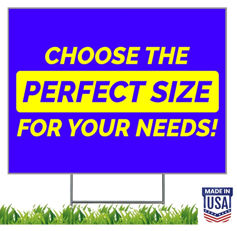 Custom QR CODE Outdoor Yard Sign W/ Stake– Personalized With Website ...