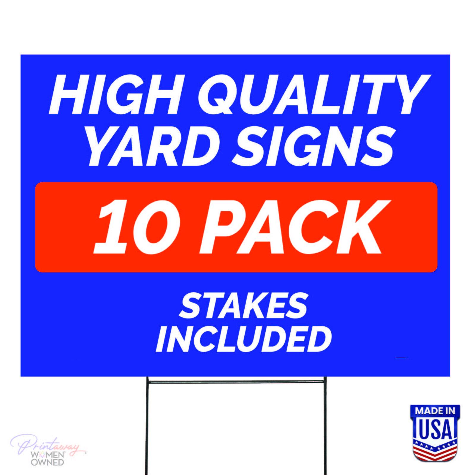 Se Alquila - Yard Signs - 10 Pack Custom Personalize PHONE or EMAIL ...