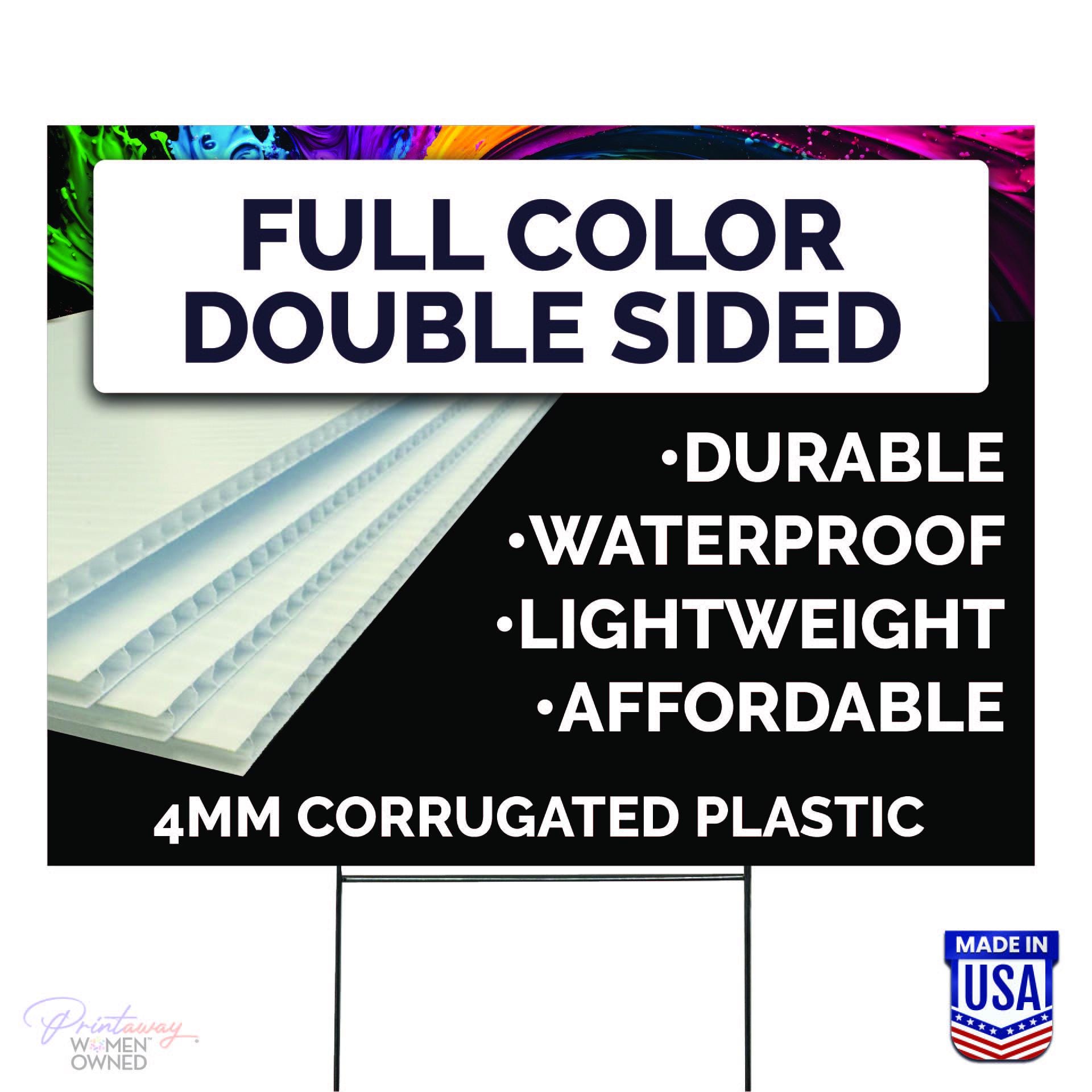 PLUMBING SERVICES High Visibility Customizable Personalize 20pk Double ...