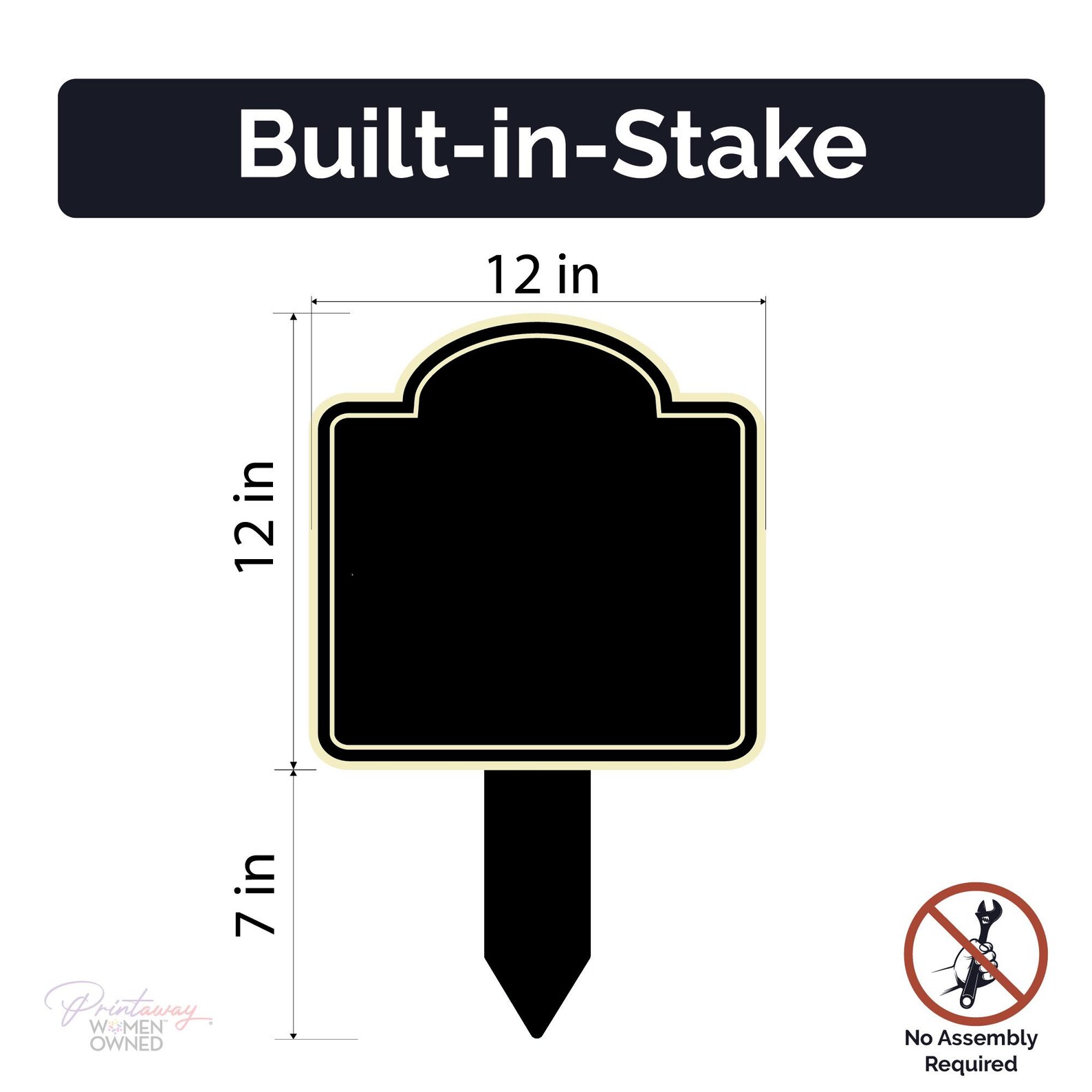 EAGLE - Elegant ACM Aluminum Security Sign - Rust-free, Fade-resistant ...