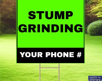 Pavers & Bricks - Yard Signs - 10 Pack Custom Personalize PHONE or ...