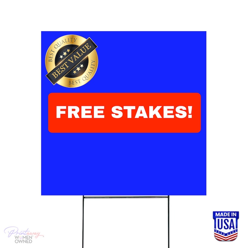 Window Tinting - Yard Signs - 10 Pack Custom Personalize PHONE or EMAIL ...