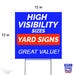 Pavers & Bricks - Yard Signs - 10 Pack Custom Personalize PHONE or ...