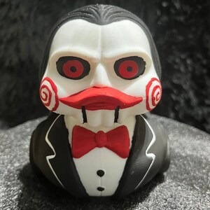 Horror-themed Rubber Duck With Creepy Puppet Design - Halloween Decor ...