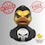 Horror-themed Rubber Duck With Creepy Puppet Design - Halloween Decor ...