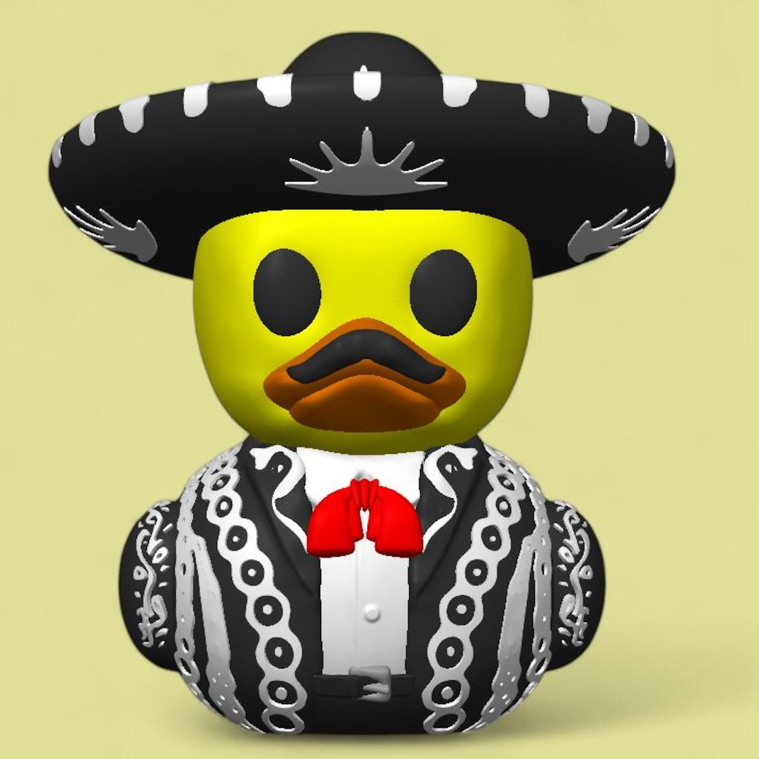 Mexican Duck With Sombrero Fun Cultural Décor or Unique Gift - Etsy
