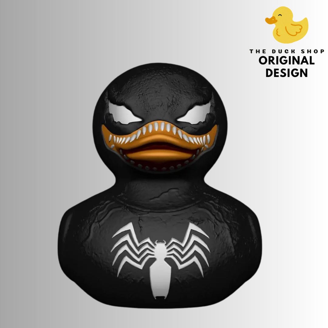 Hand Painted 3D Printed Horror Duck - Etsy