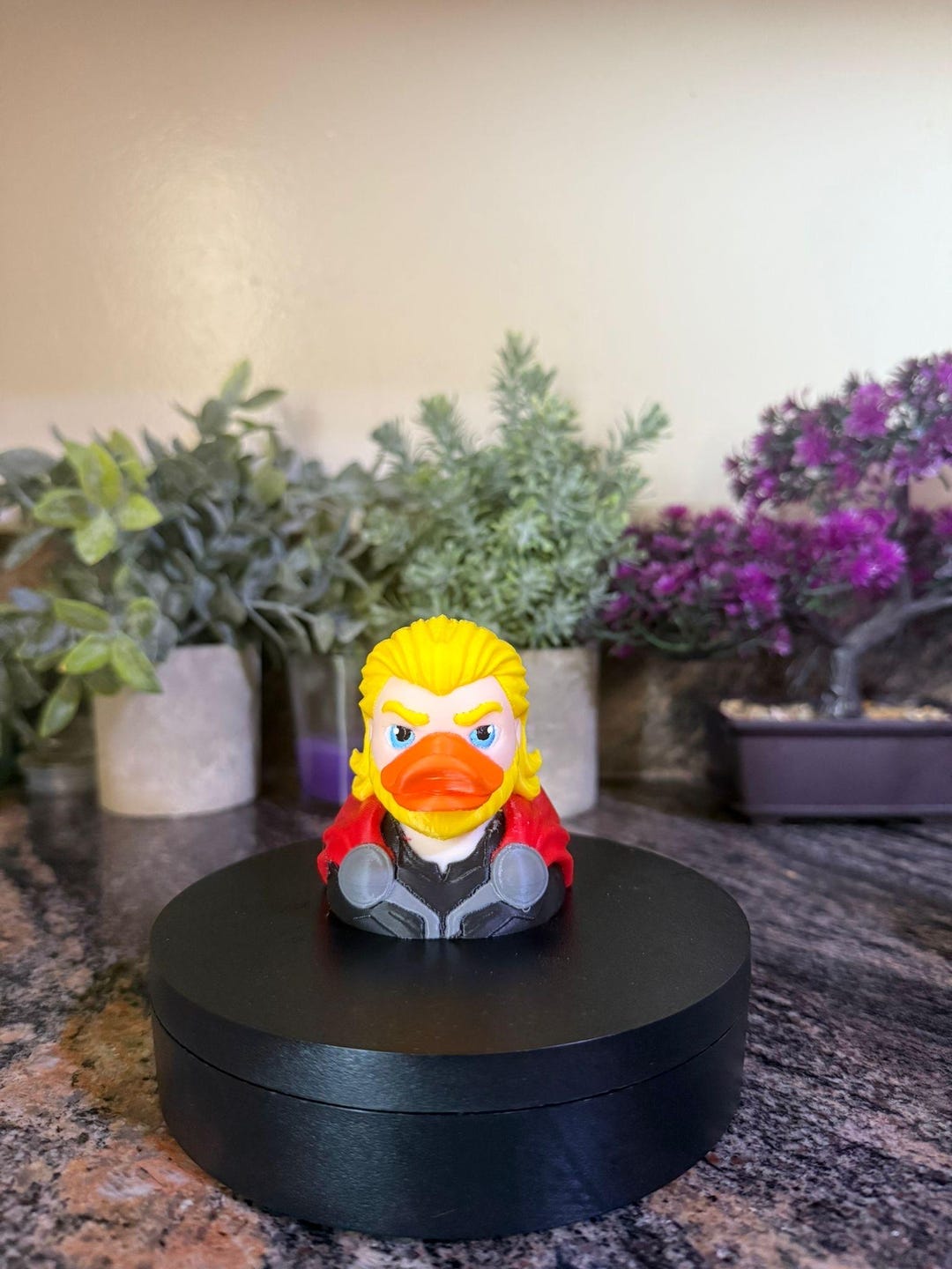 Thunder Warrior-inspired 3D Printed Duck – Hand-painted Viking Hero ...